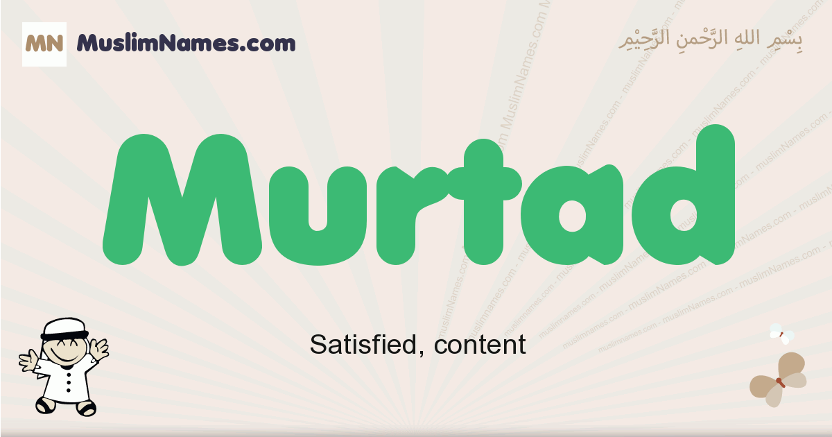 Murtad muslim boys name and meaning, islamic boys name Murtad