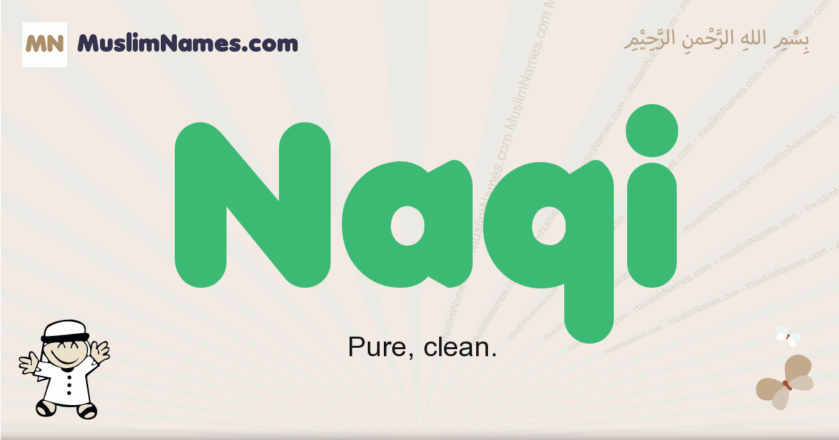 Naqi muslim boys name and meaning, islamic boys name Naqi